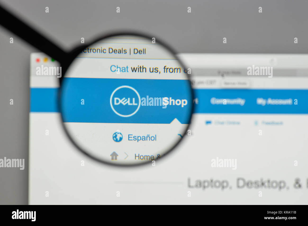 Dell website hi-res stock photography and images - Alamy