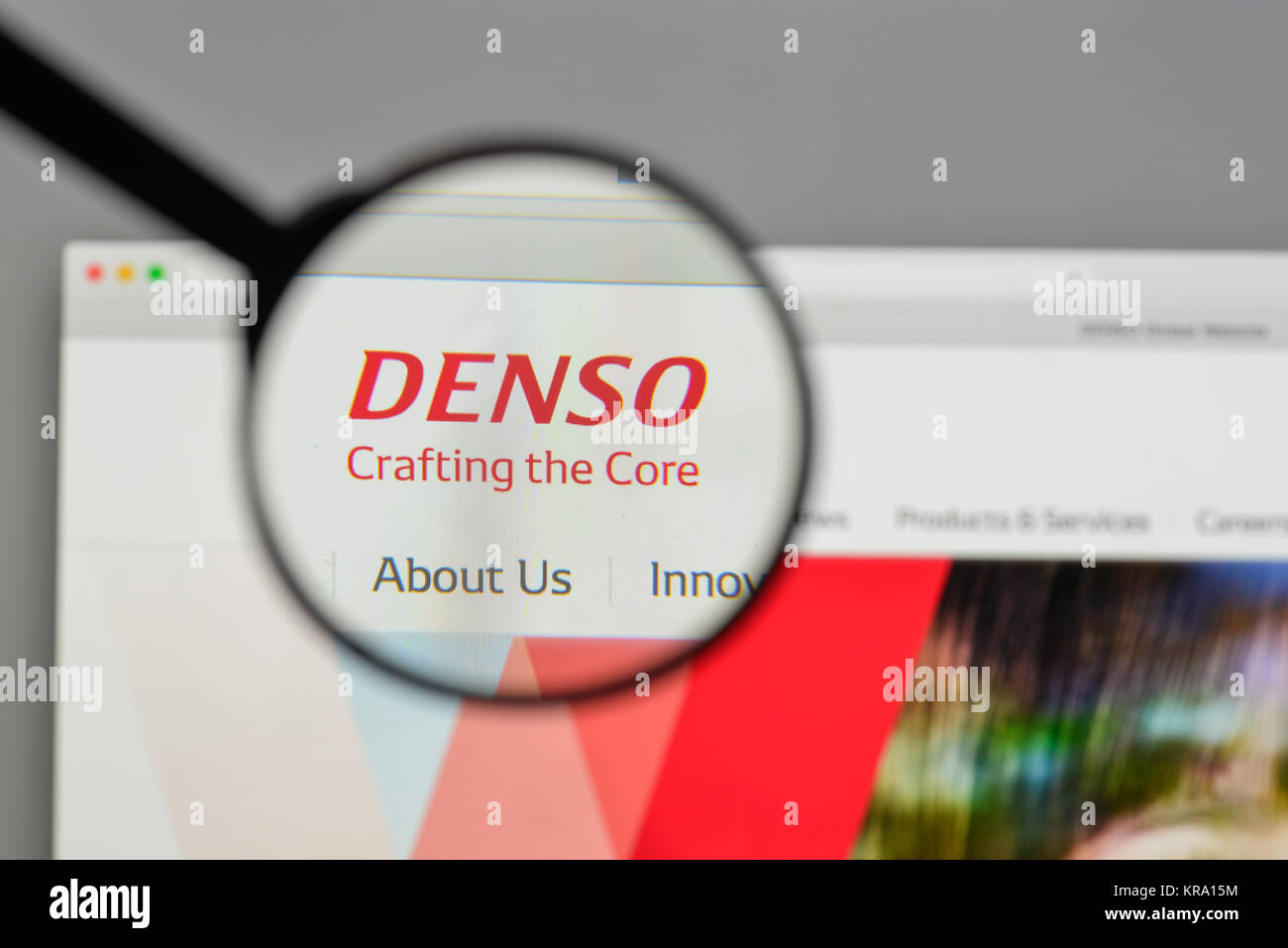 Denso logo hi-res stock photography and images - Alamy