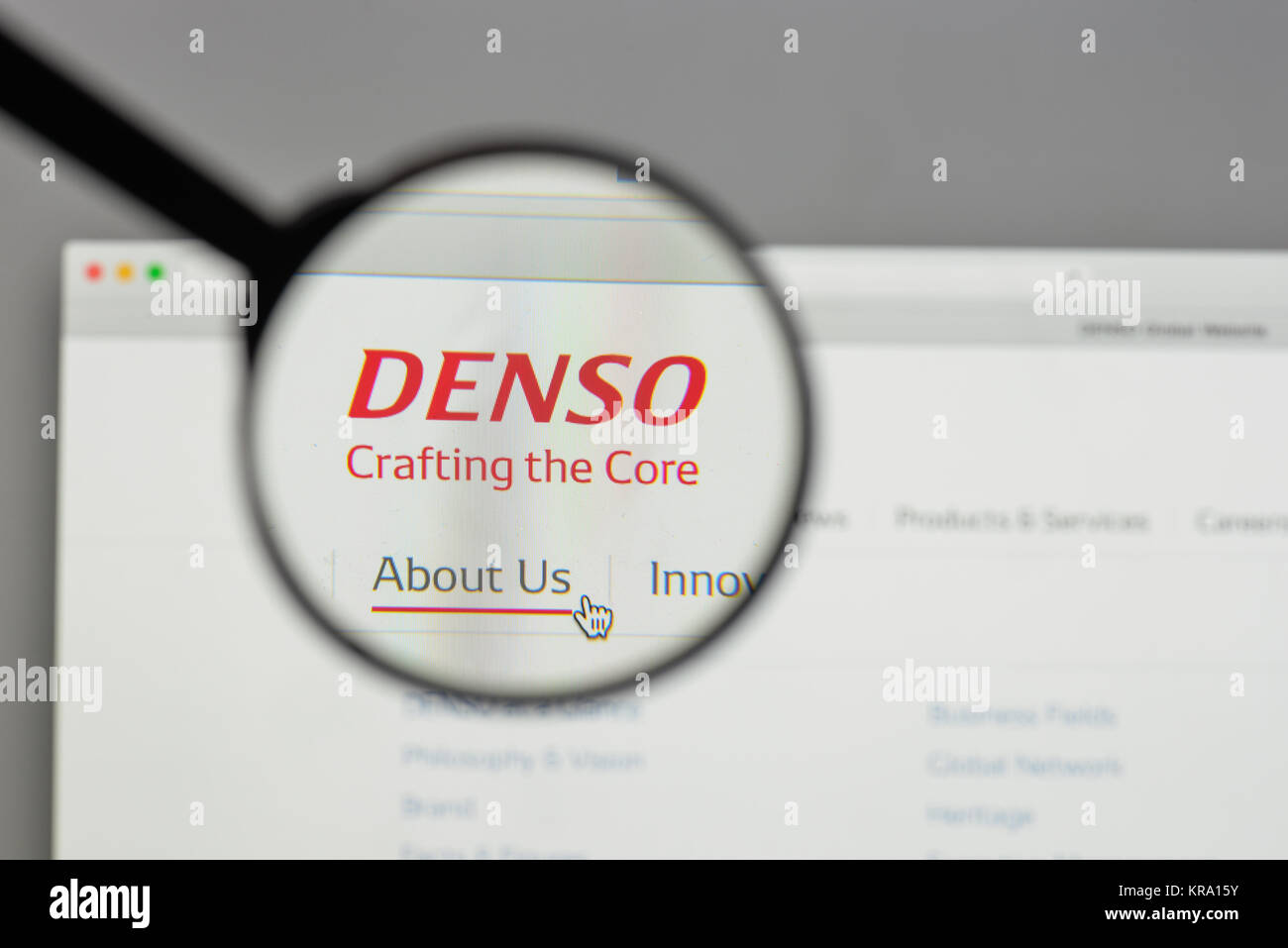 Denso logo hi-res stock photography and images - Alamy