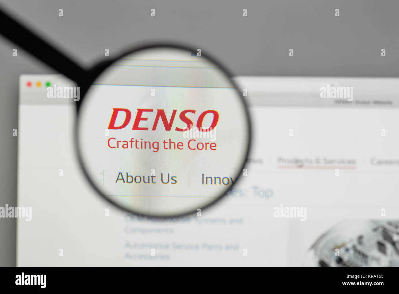 Denso logo hi-res stock photography and images - Alamy