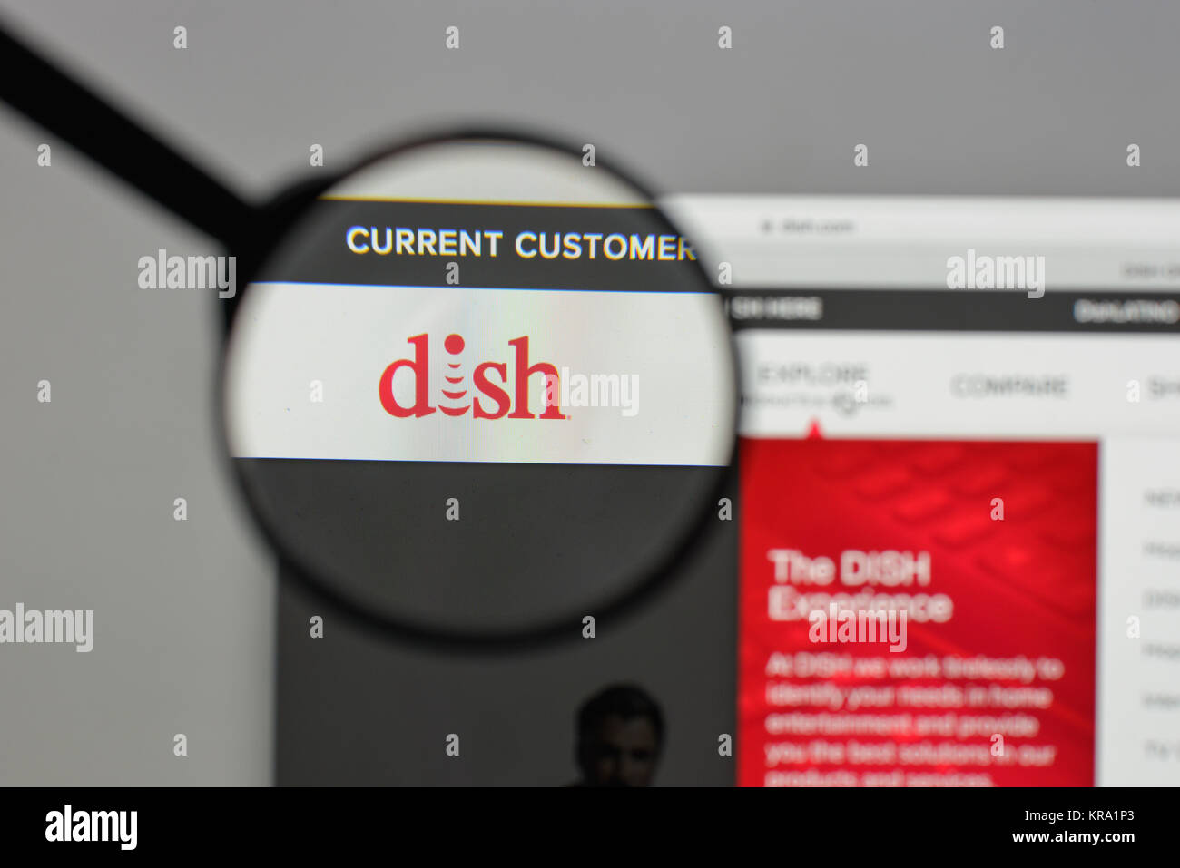 Dish network logo hi-res stock photography and images - Alamy
