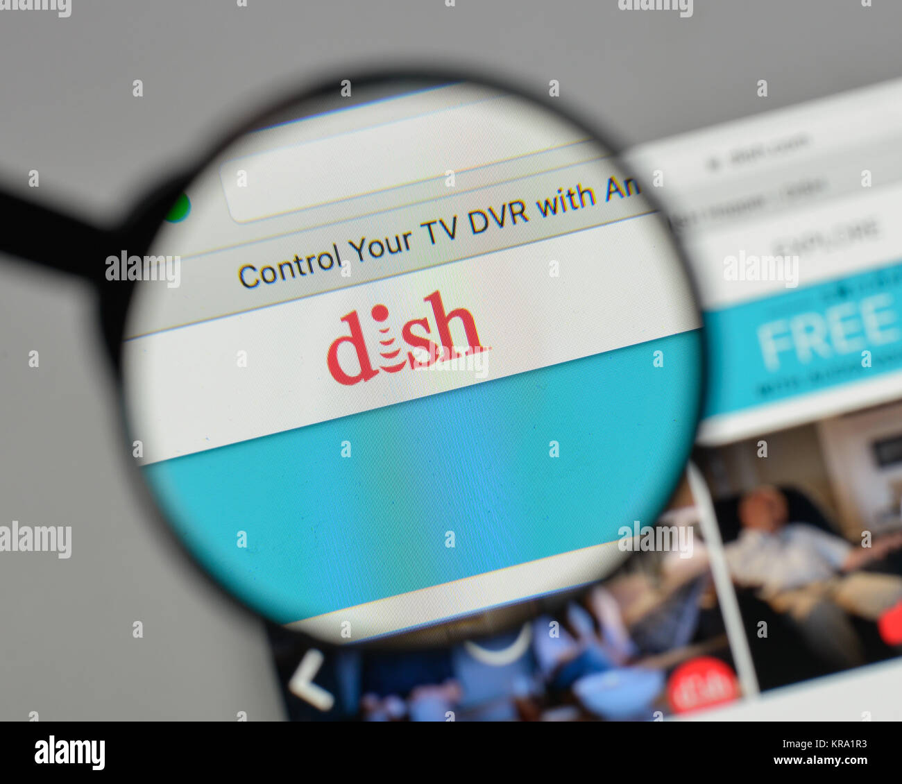 Dish network logo hi-res stock photography and images - Alamy