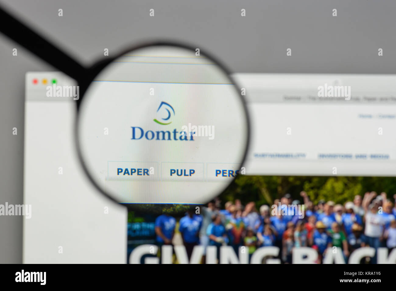 Domtar logo hi-res stock photography and images - Alamy