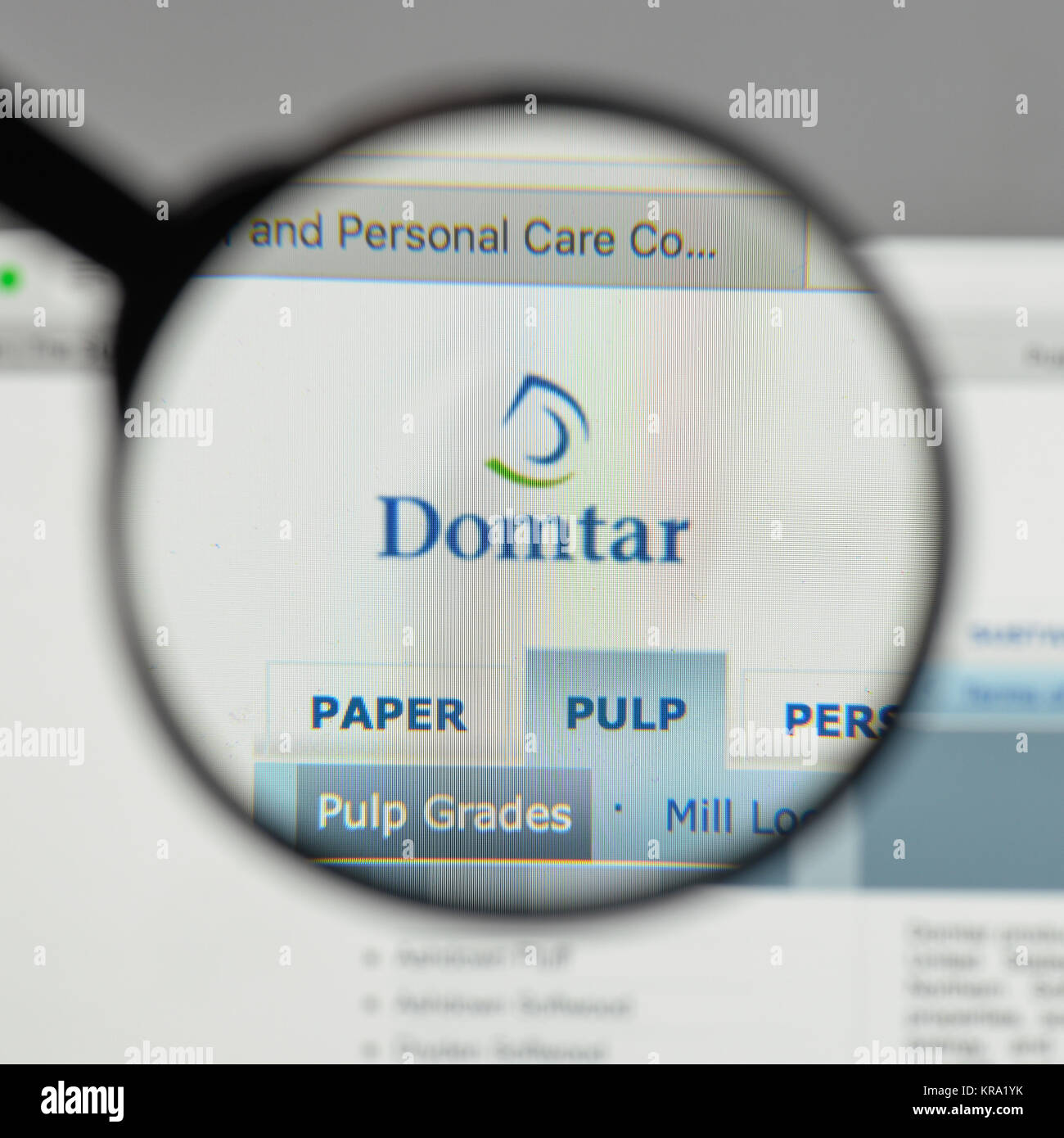 Domtar logo hi-res stock photography and images - Alamy