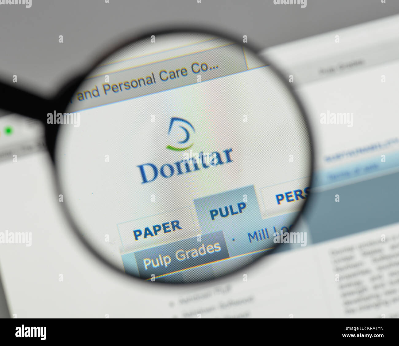 Domtar logo hi-res stock photography and images - Alamy