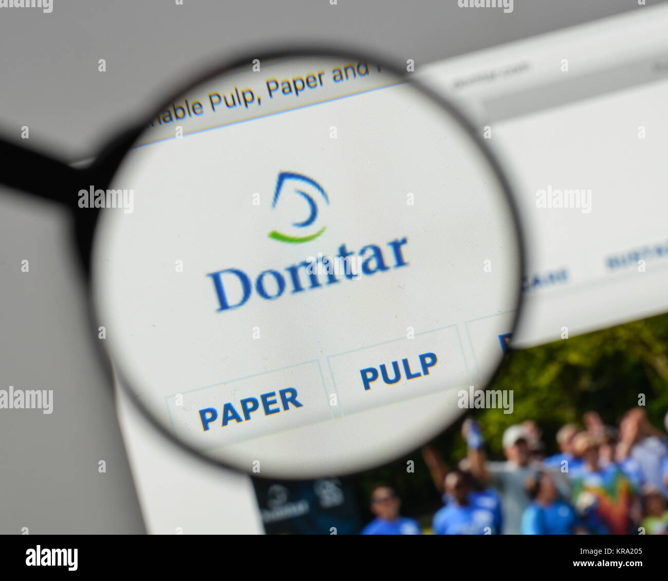 Domtar logo hi-res stock photography and images - Alamy
