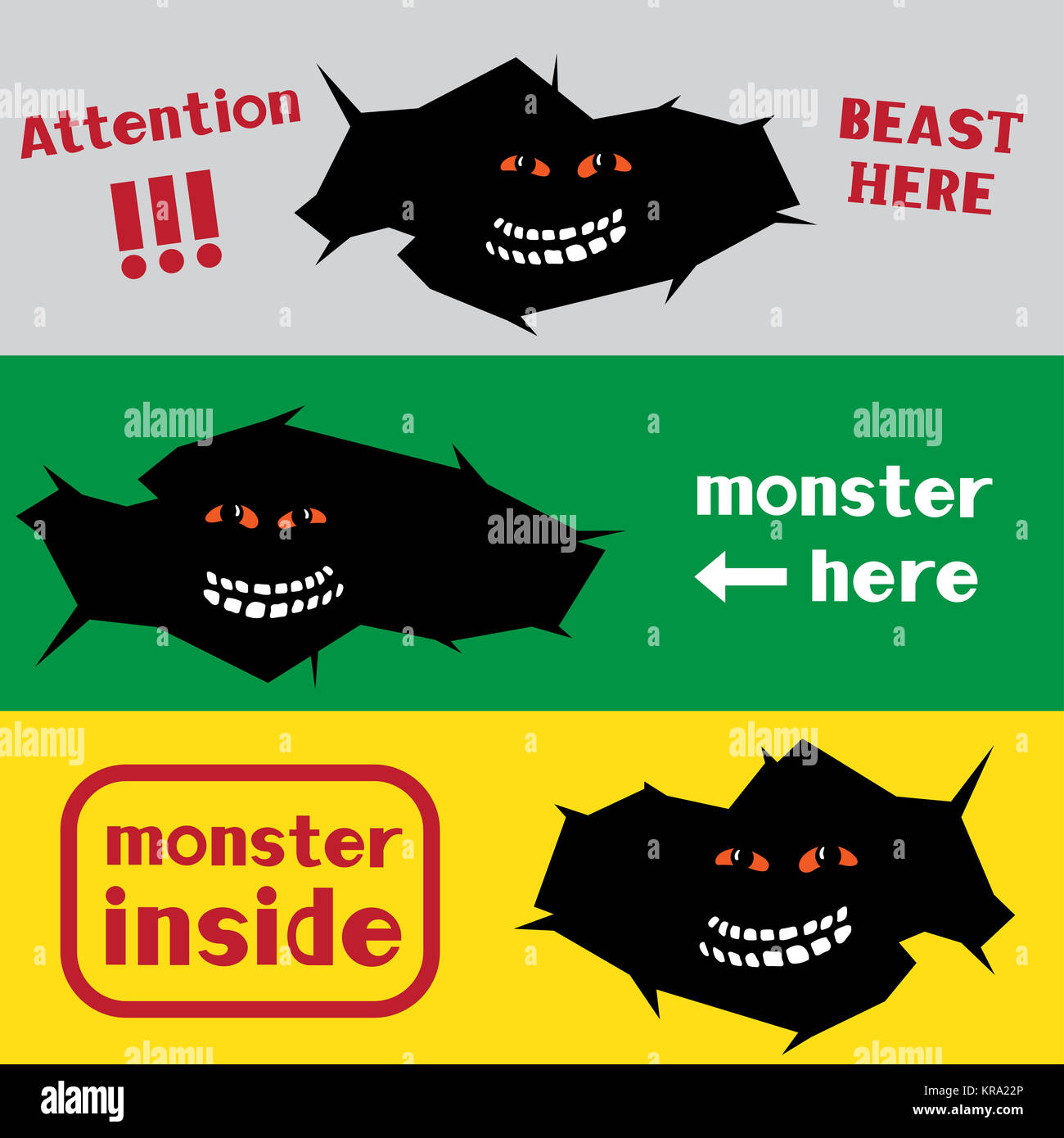 Monster eye ripped paper hi-res stock photography and images - Alamy