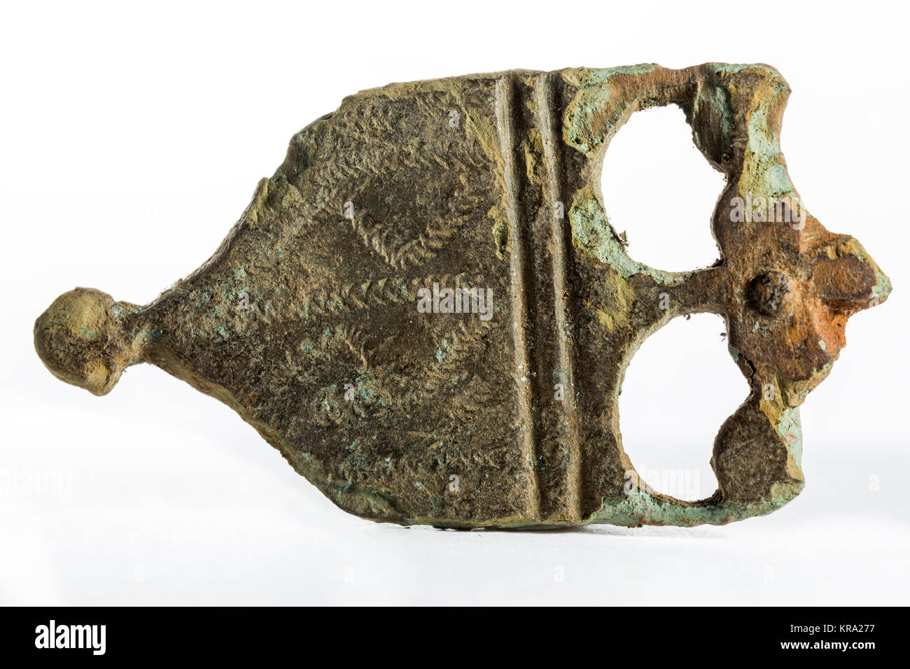 Ancient chape of a sword scabbard, roman or medieval Stock Photo - Alamy