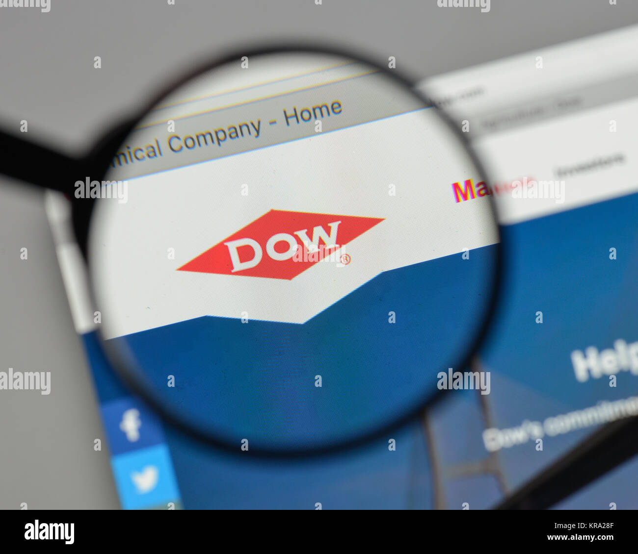 Dow chemical logo hi-res stock photography and images - Alamy
