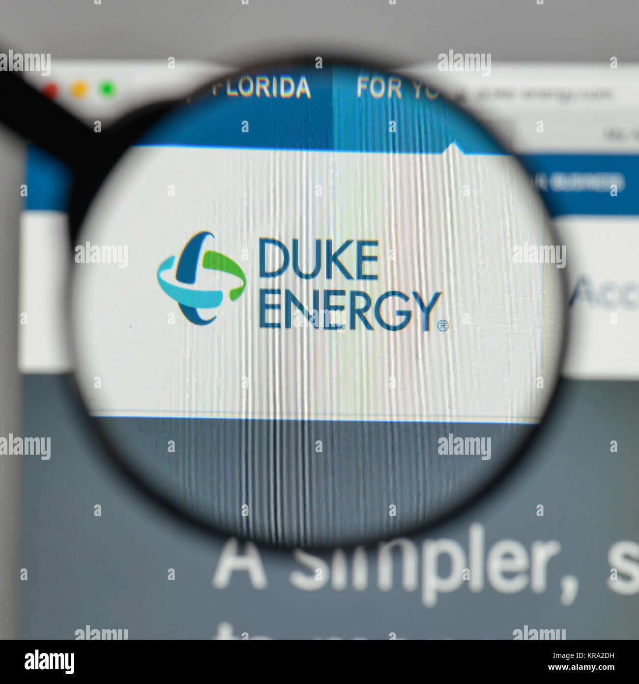 Duke energy logo hi-res stock photography and images - Alamy