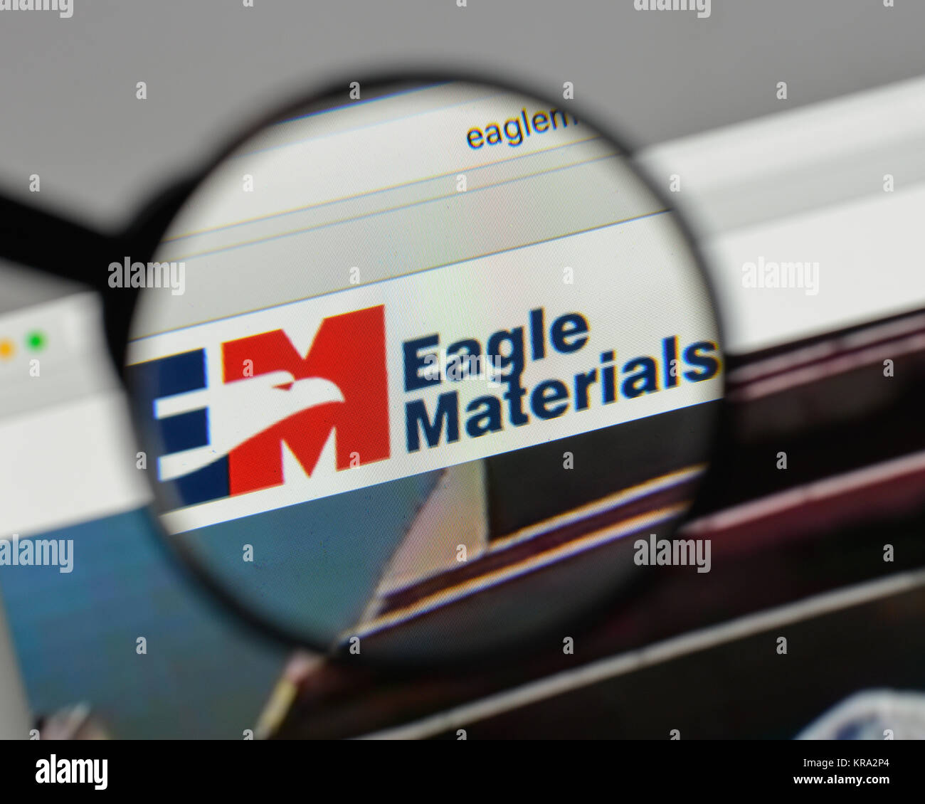 Eagle materials logo hi-res stock photography and images - Alamy
