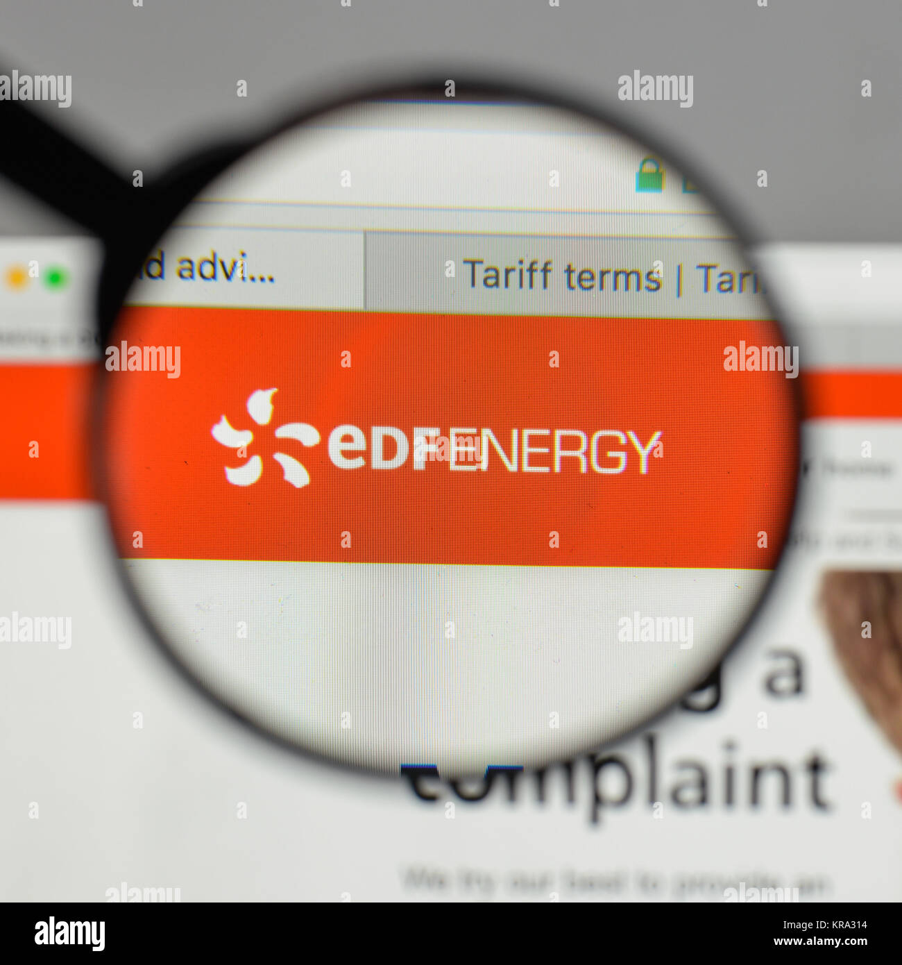 Edf logo hi-res stock photography and images - Alamy