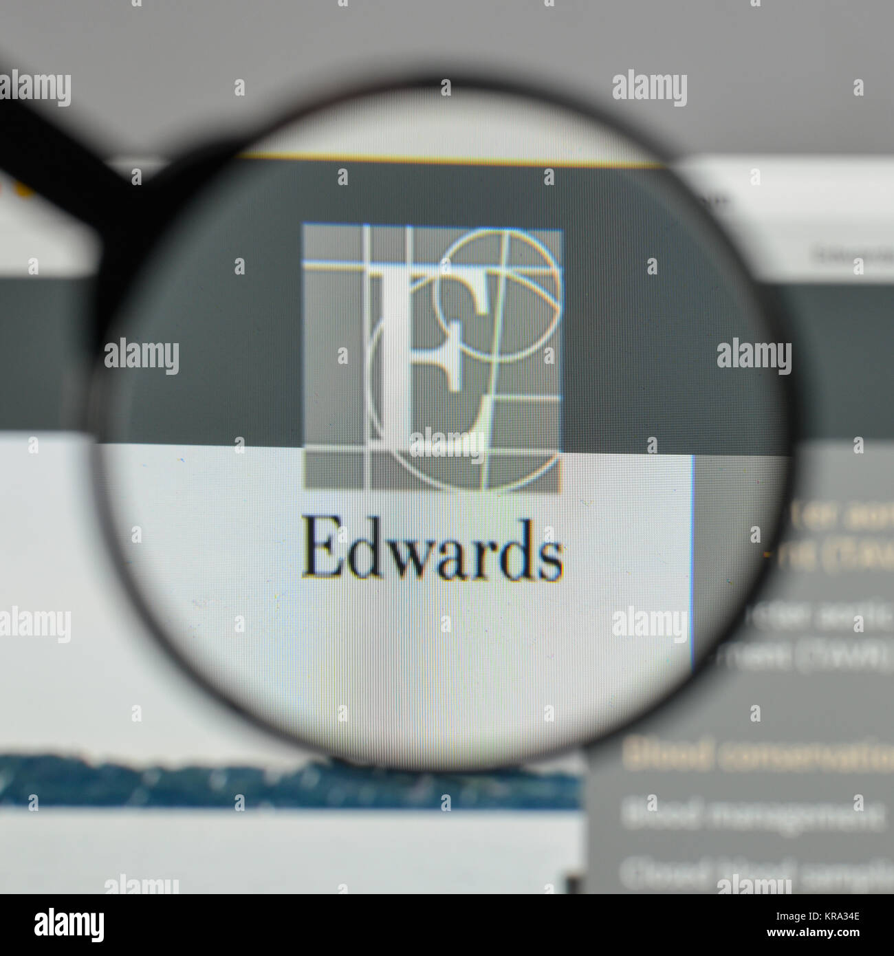 Edwards logo hi-res stock photography and images - Alamy
