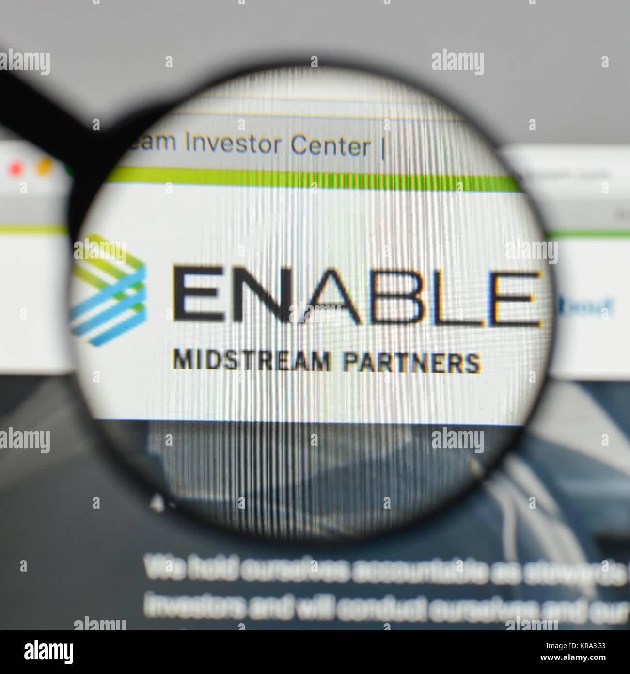 Enable midstream logo hi-res stock photography and images - Alamy
