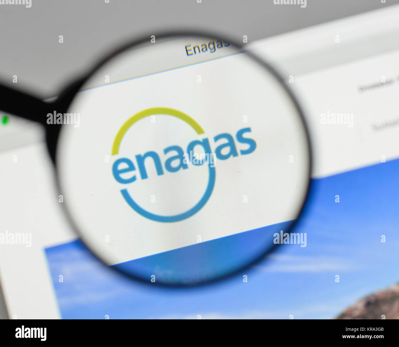 Enagas logo hi-res stock photography and images - Alamy