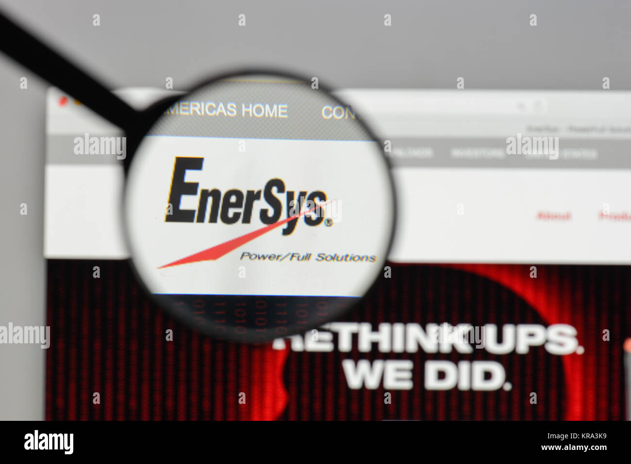 Enersys logo hi-res stock photography and images - Alamy