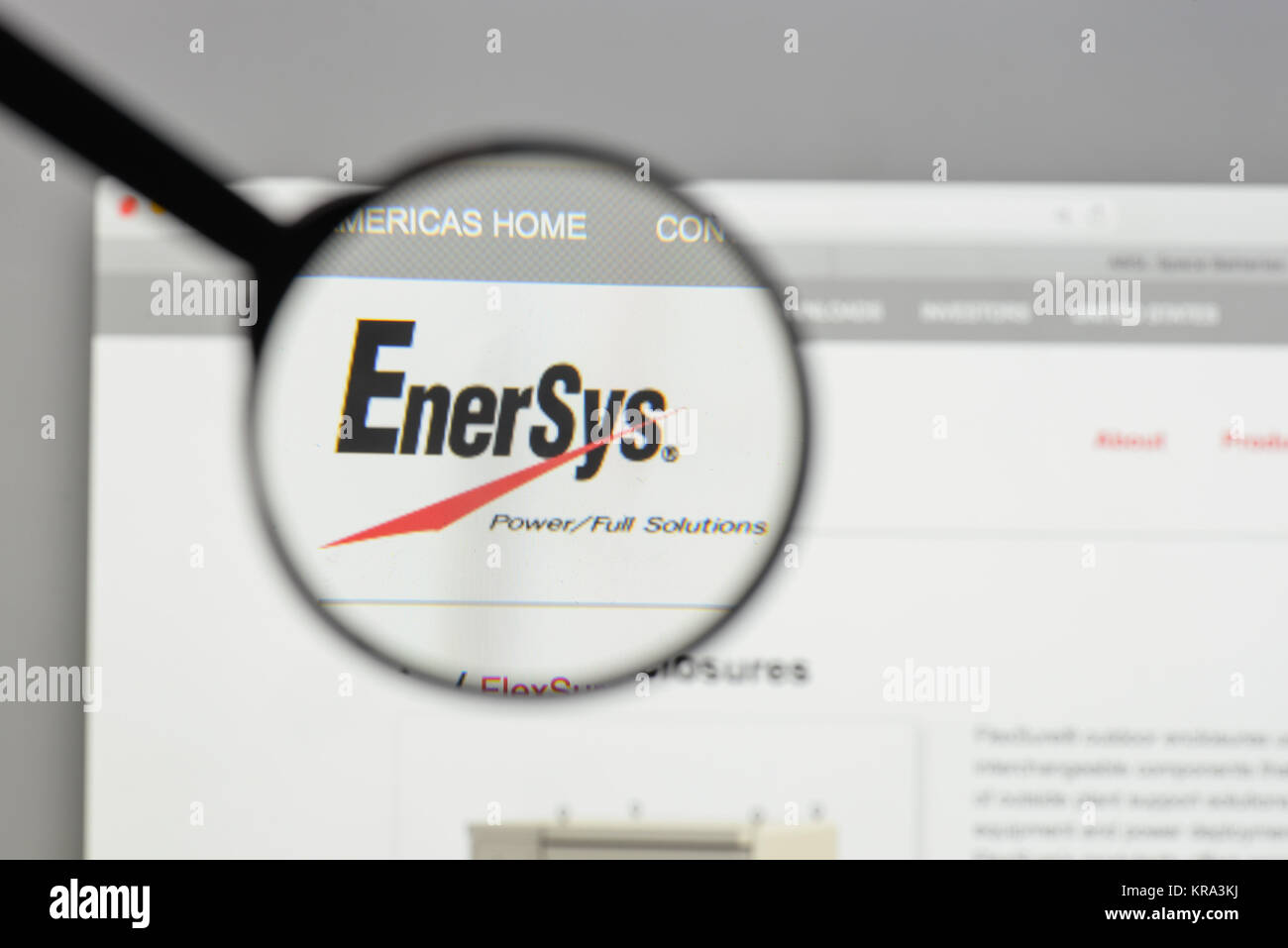 Enersys logo hi-res stock photography and images - Alamy