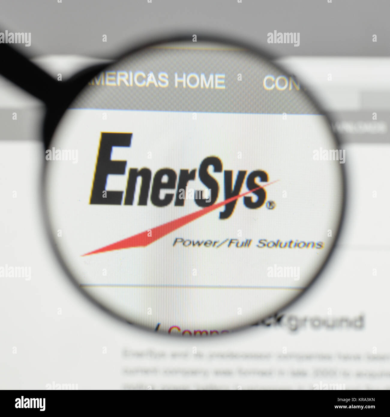 Enersys logo hi-res stock photography and images - Alamy