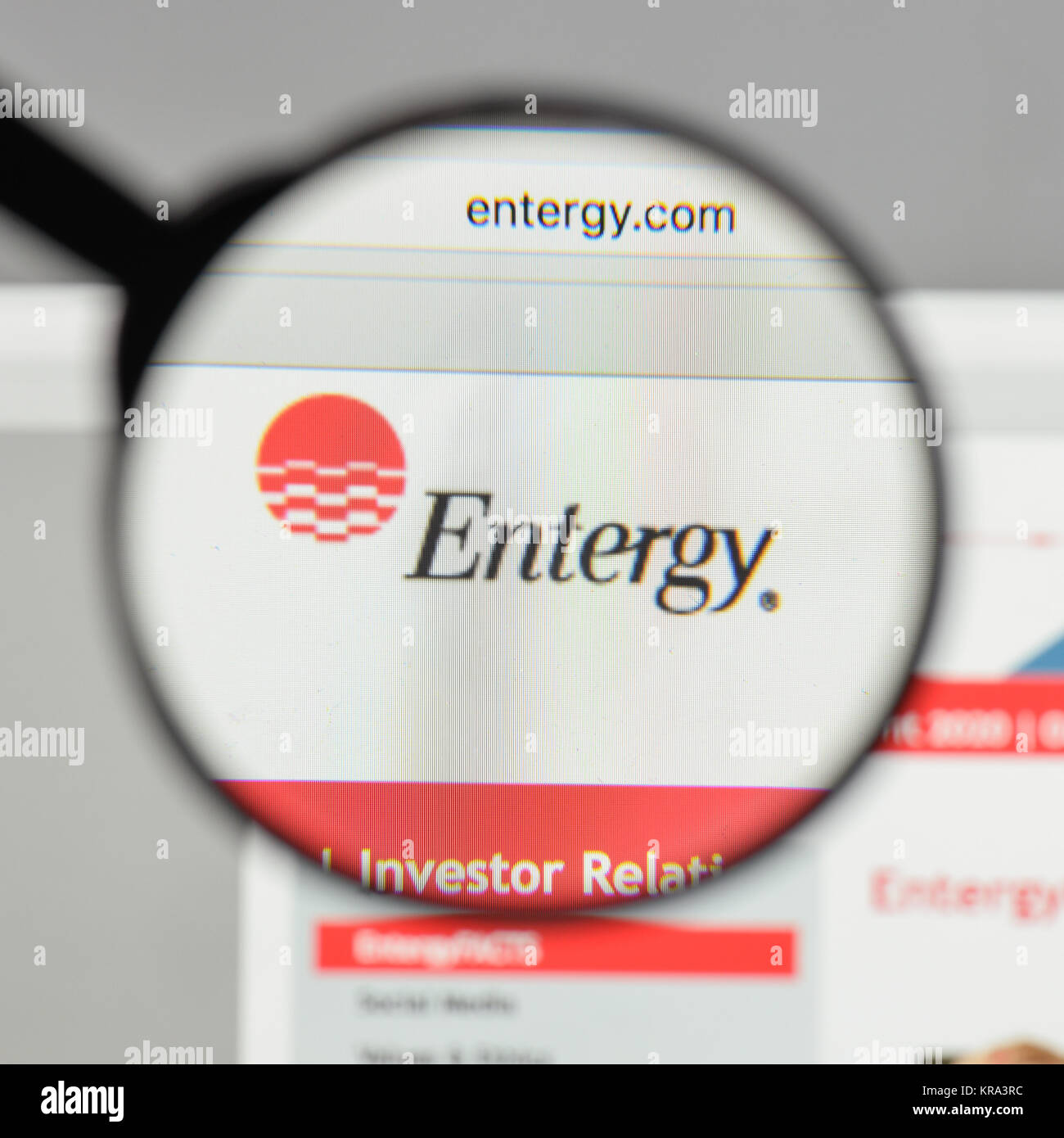 Entergy logo hi-res stock photography and images - Alamy