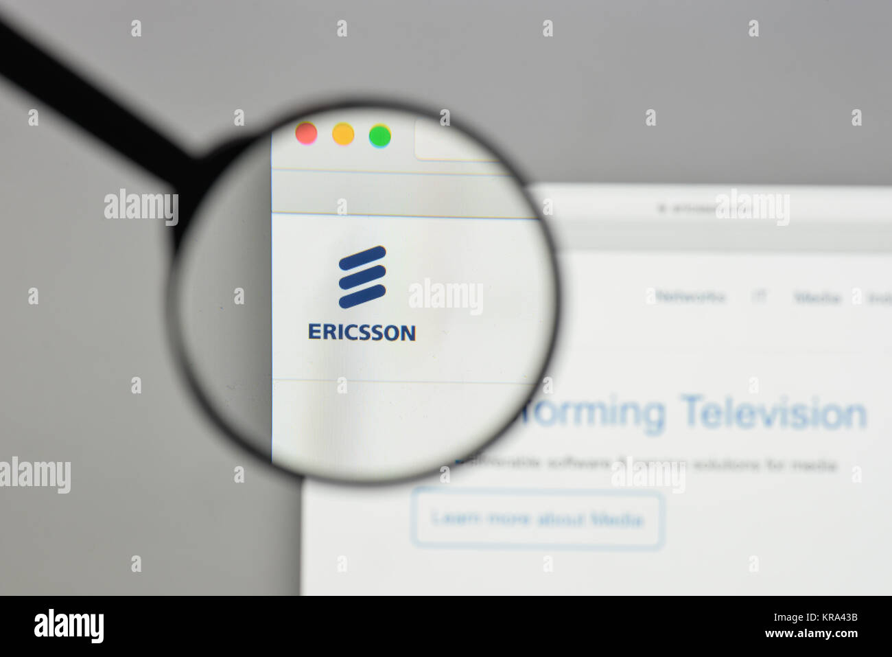 Ericsson logo hi-res stock photography and images - Alamy