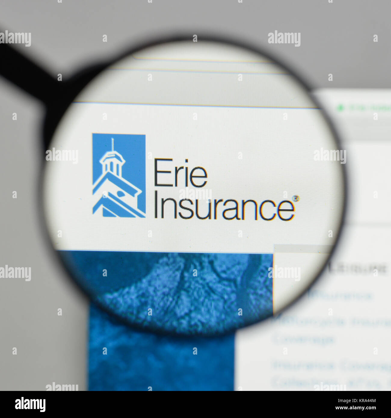 Erie insurance group logo hi-res stock photography and images - Alamy