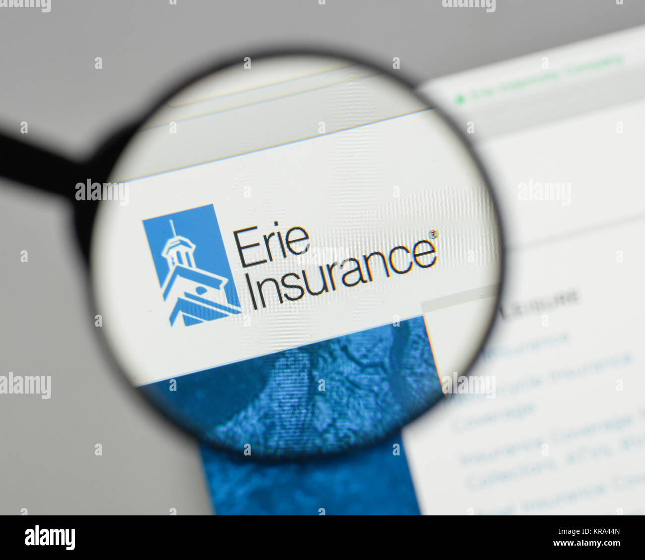 Erie insurance group logo hi-res stock photography and images - Alamy
