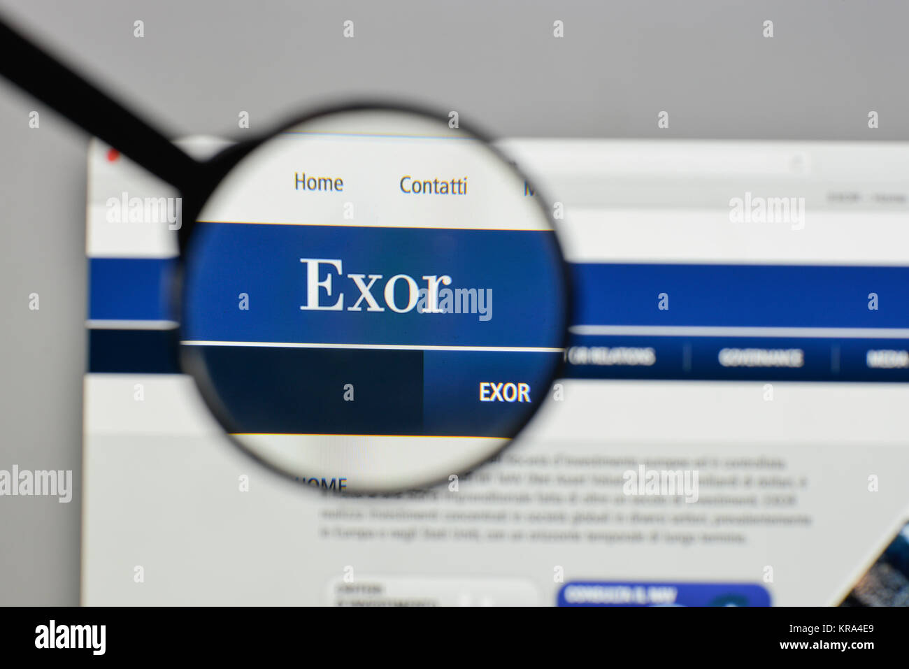 Exor logo hi-res stock photography and images - Alamy