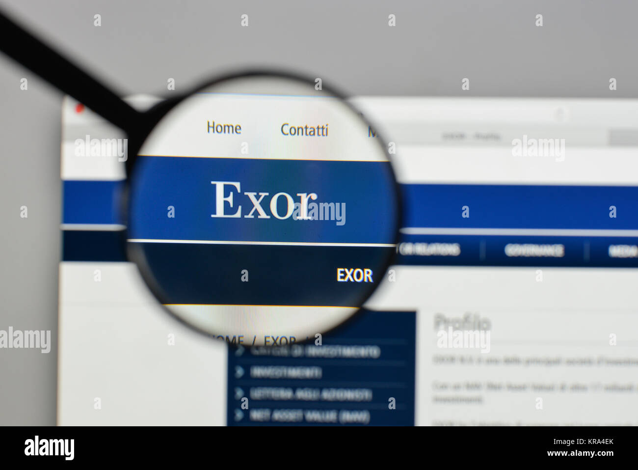 Exor logo hi-res stock photography and images - Alamy