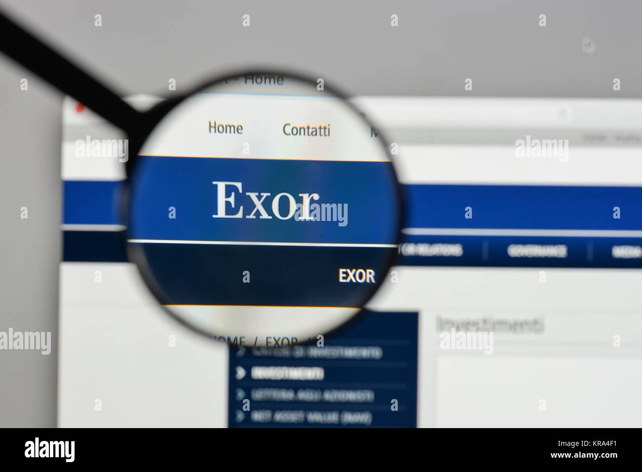 Exor logo hi-res stock photography and images - Alamy