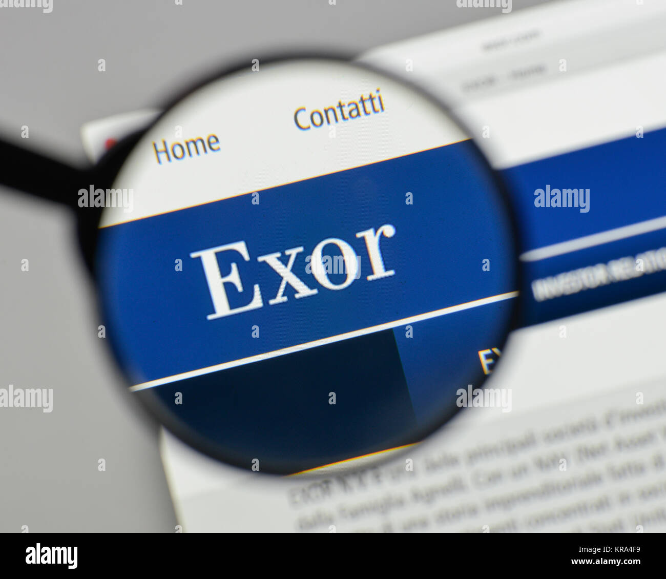 Exor group hi-res stock photography and images - Alamy
