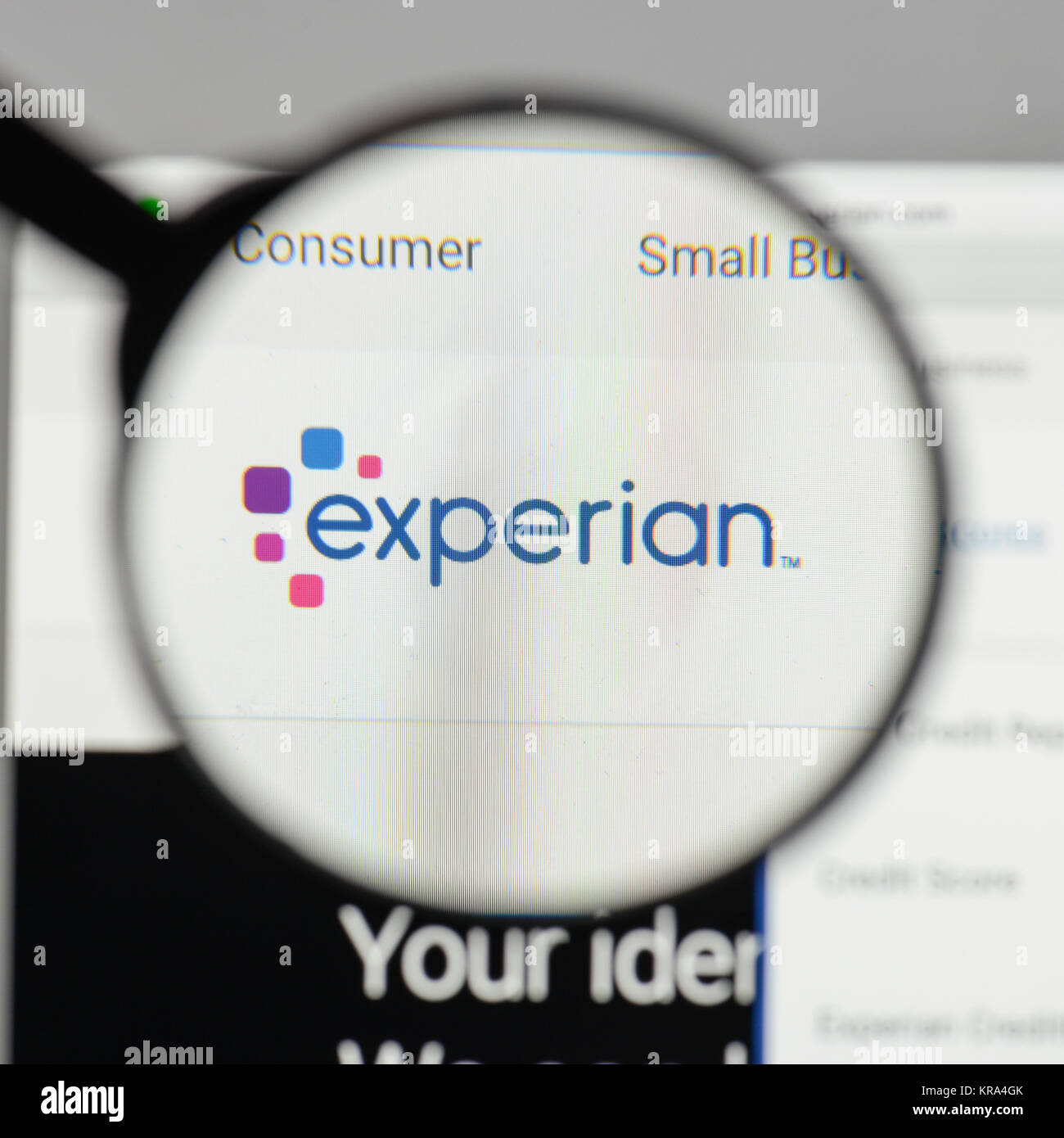 Experian logo hi-res stock photography and images - Alamy