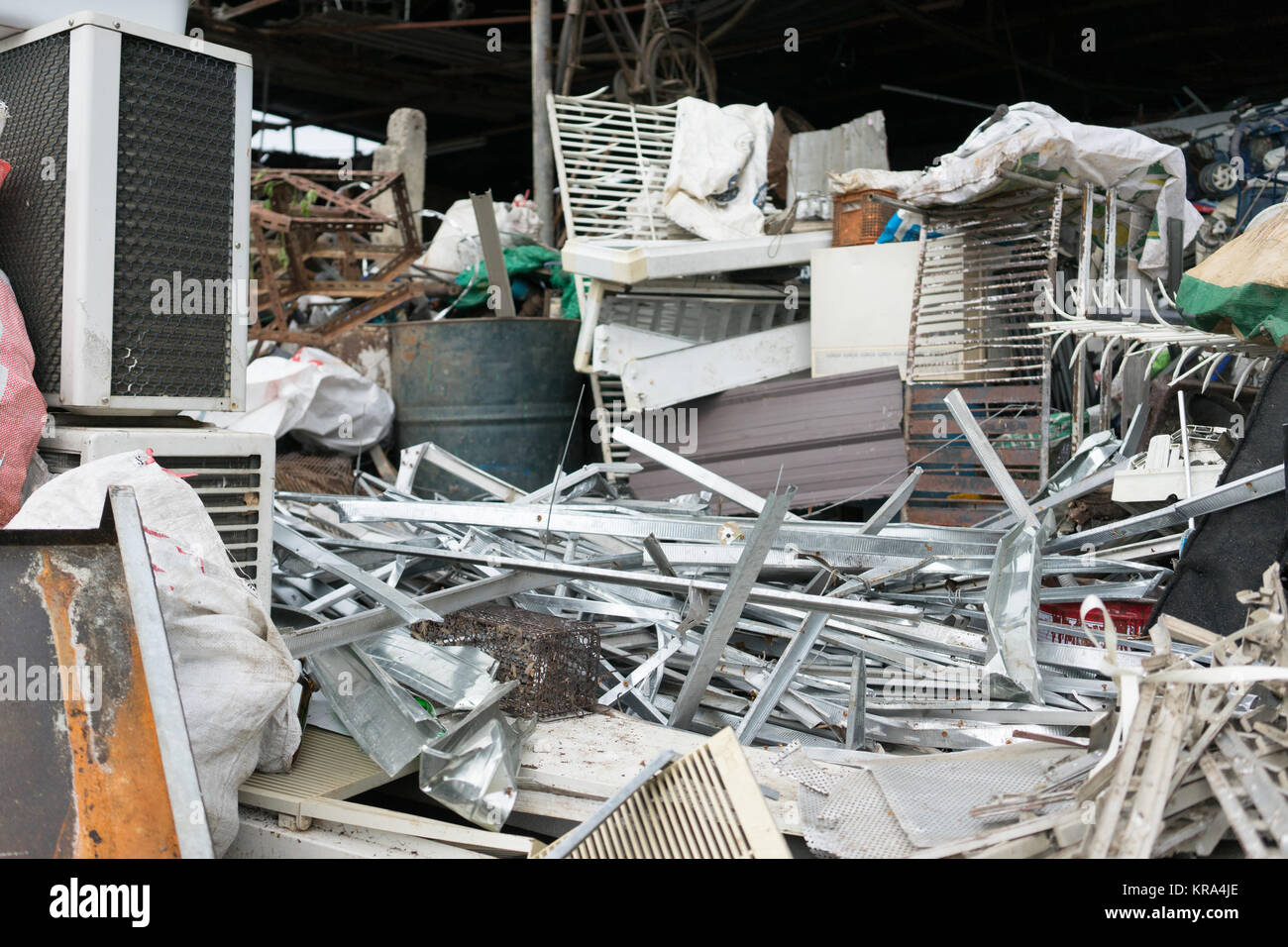 group of recycle waste Stock Photo - Alamy