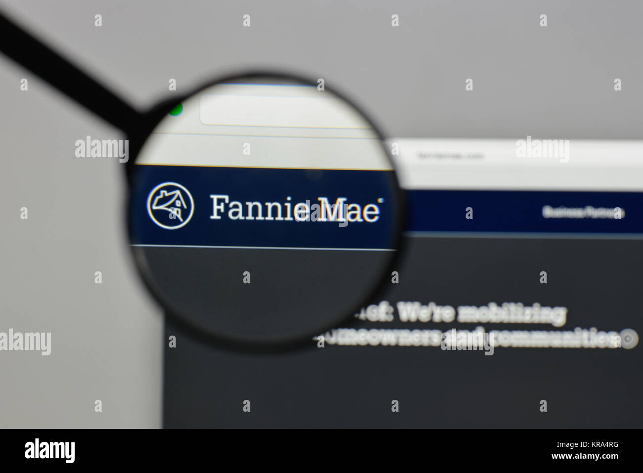 Fannie mae logo hi-res stock photography and images - Alamy