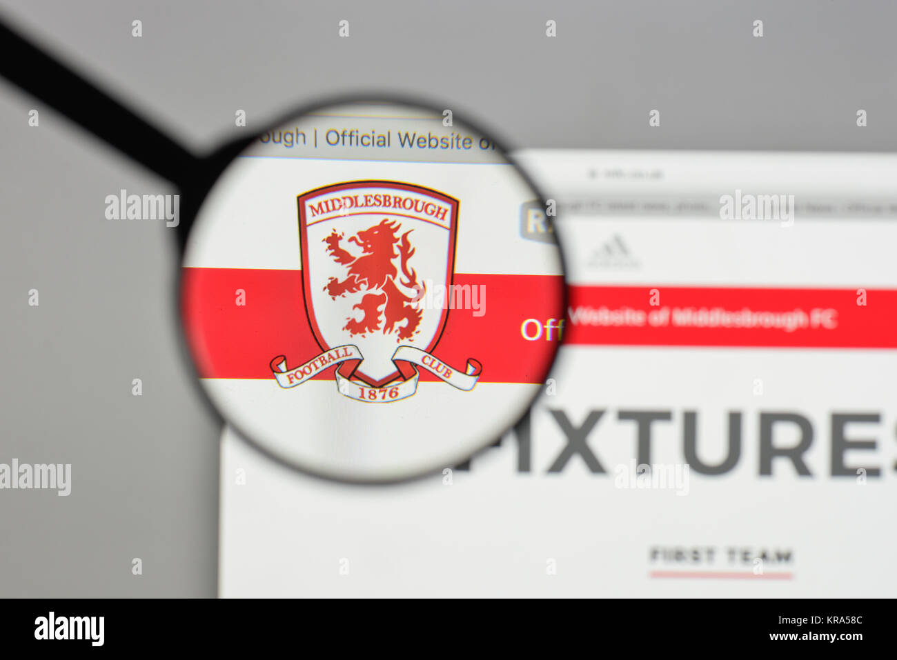 Middlesbrough fc logo hi-res stock photography and images - Alamy