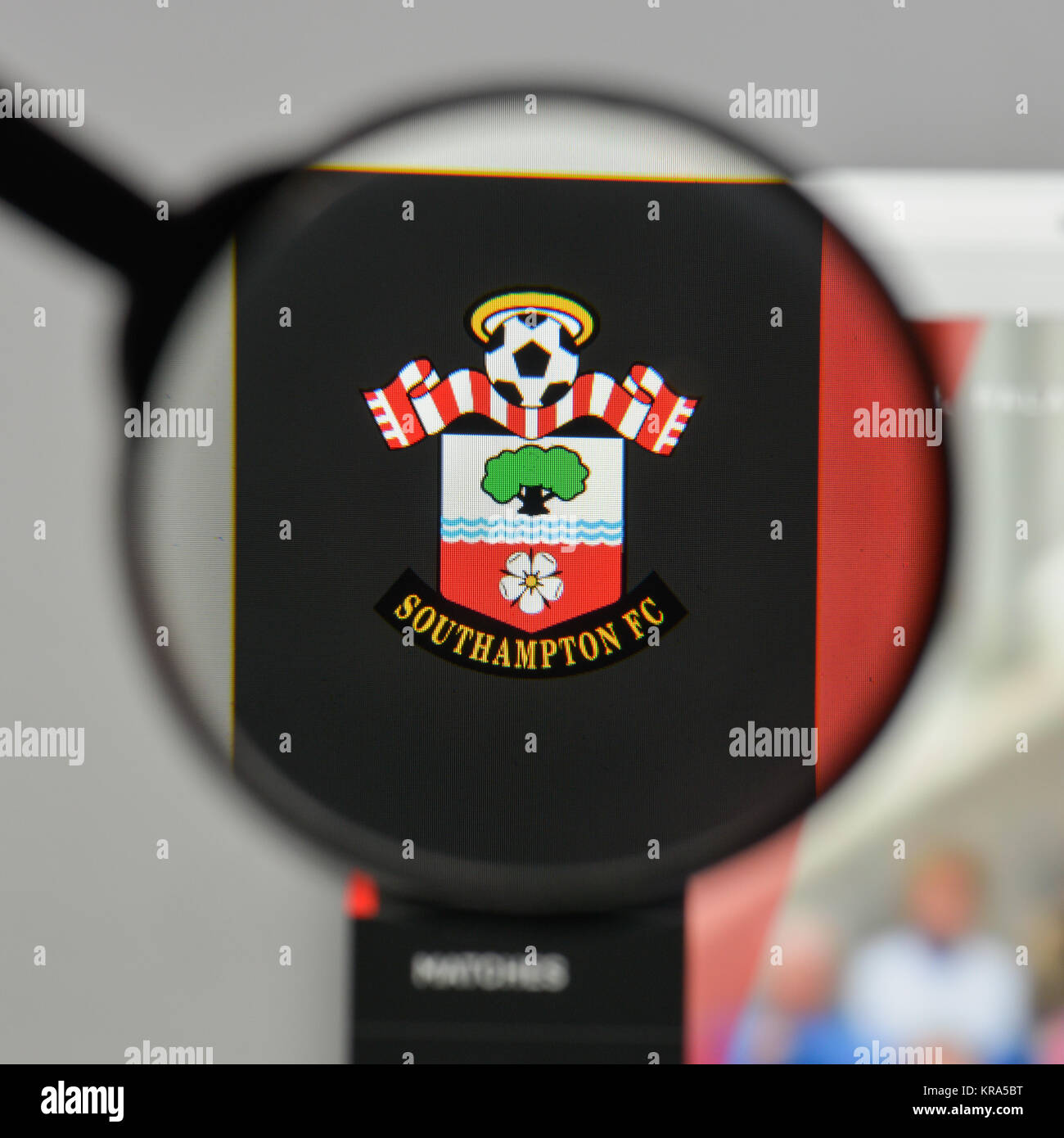 Southampton fc logo hi-res stock photography and images - Alamy