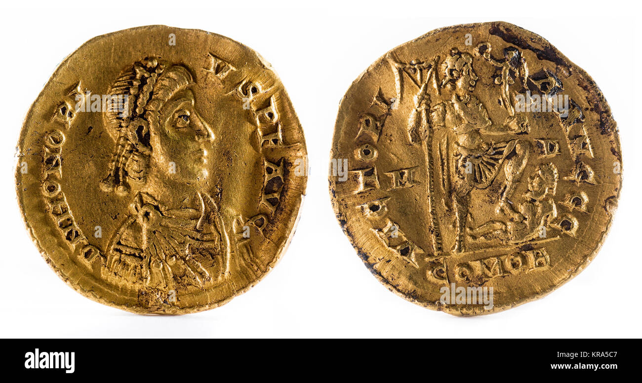 Roman emperor honorius hi-res stock photography and images - Alamy