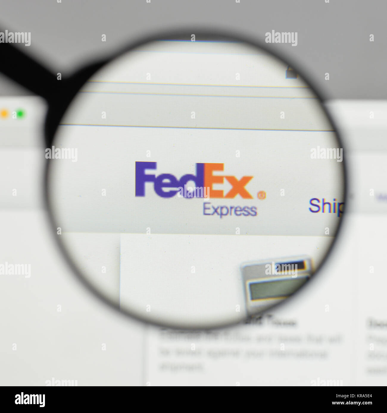 Fedex site hi-res stock photography and images - Alamy
