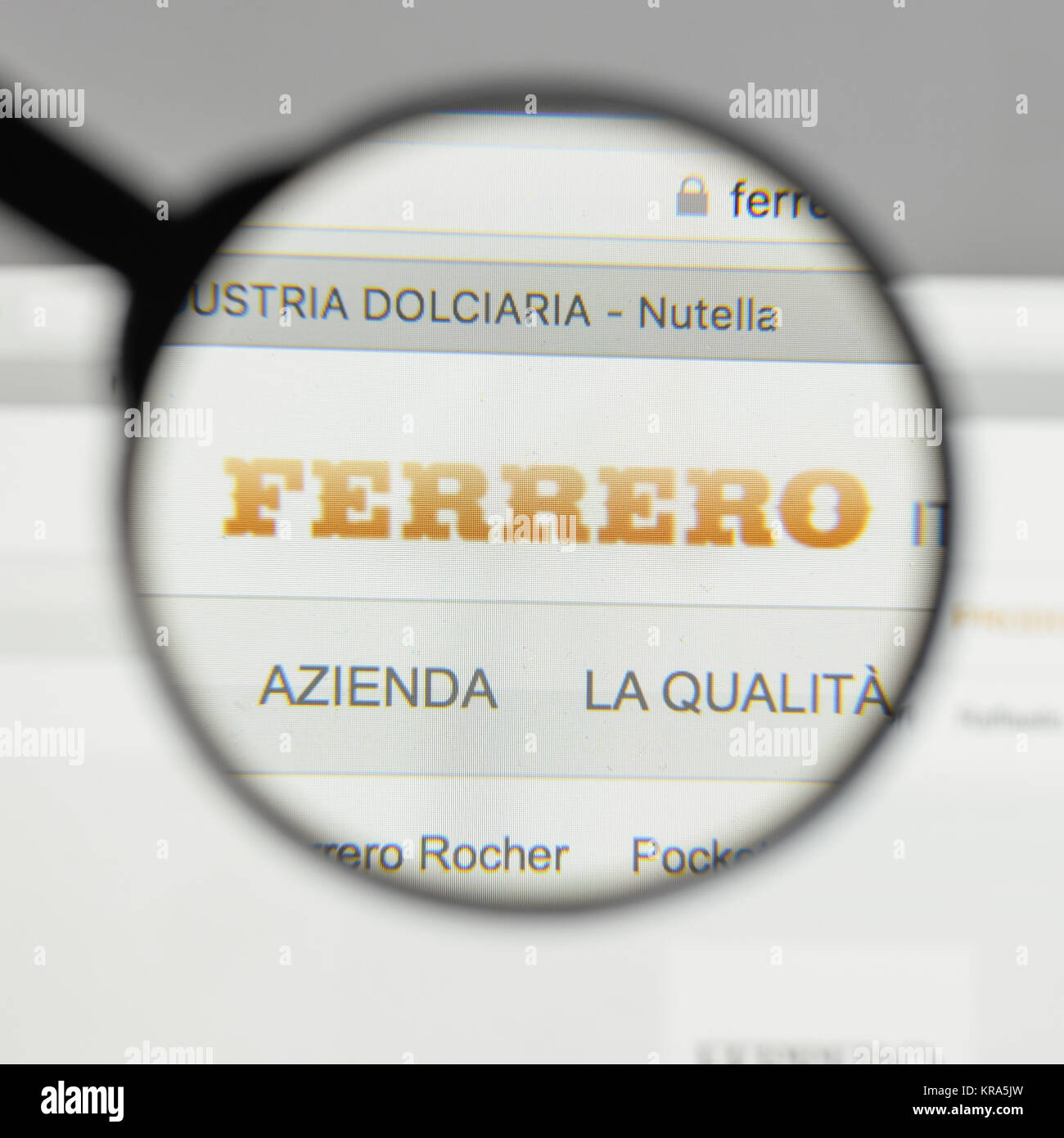 Ferrero logo hi-res stock photography and images - Alamy