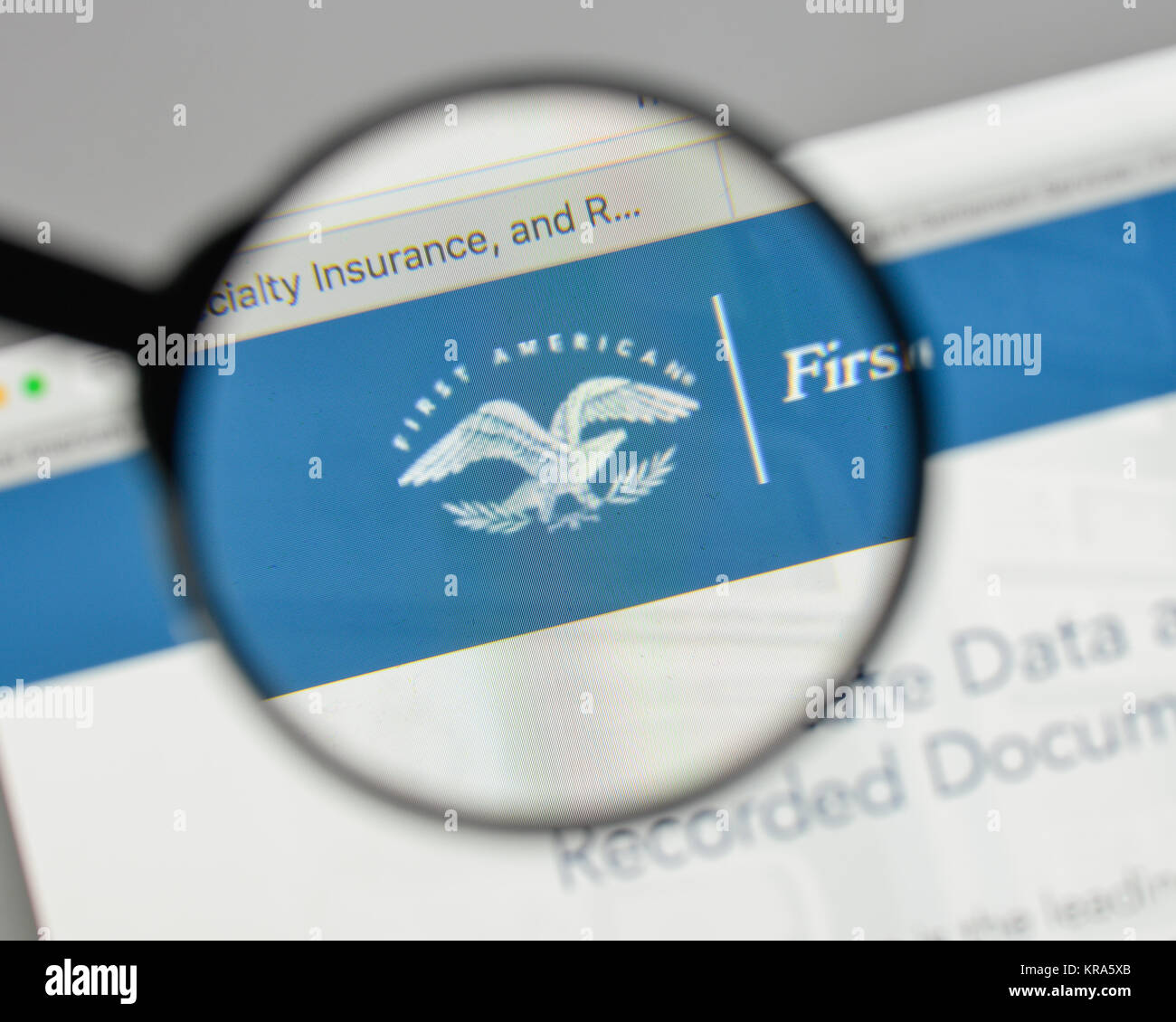 American financial logo hi-res stock photography and images - Alamy
