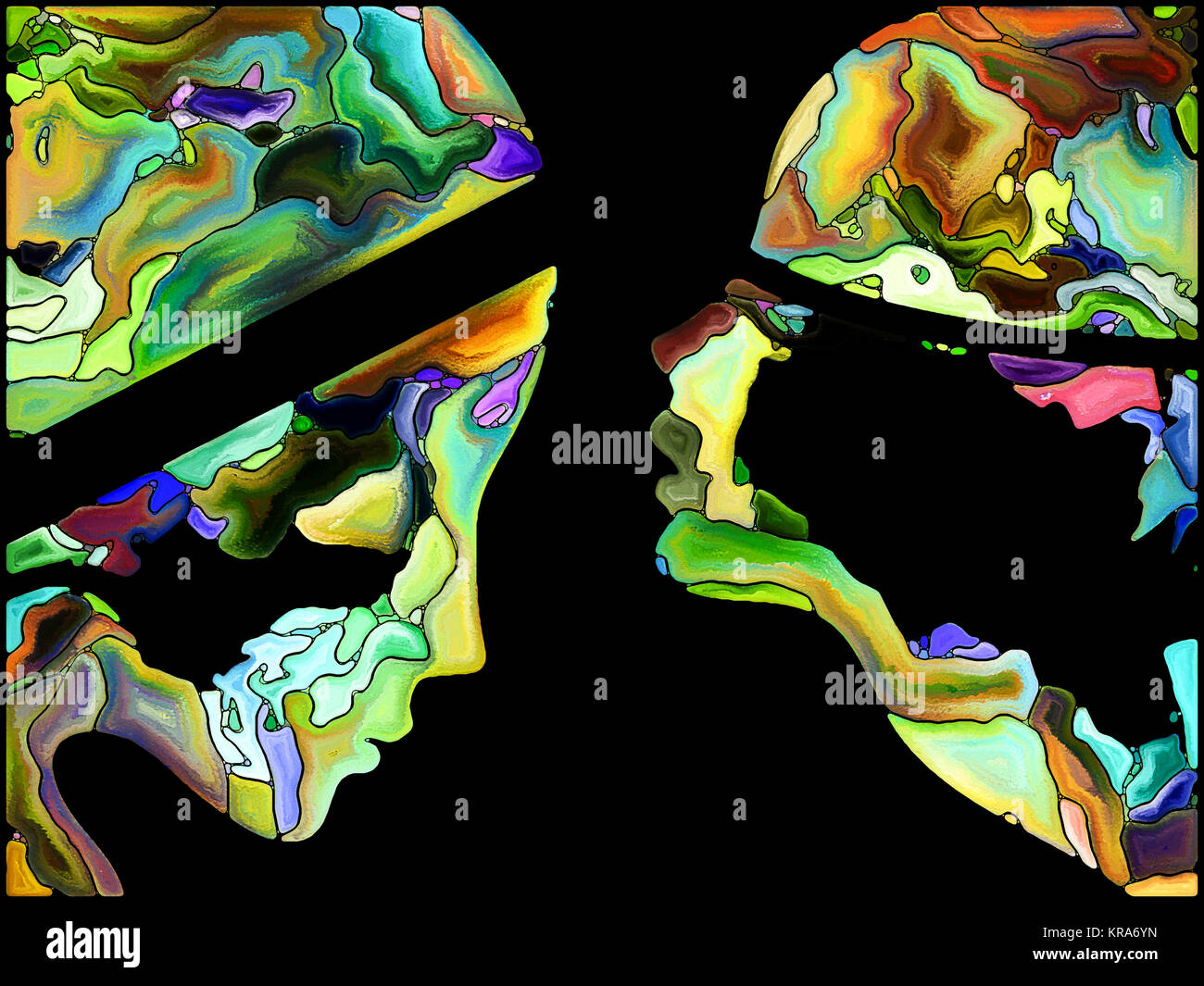 Synergies of Self Fragmentation Stock Photo - Alamy