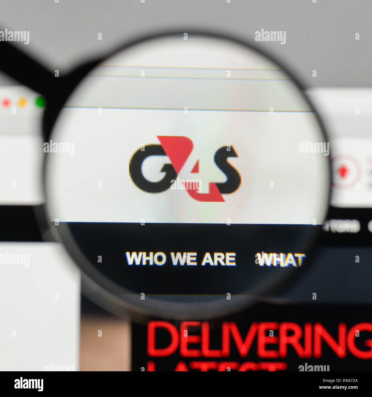 G4s logo hi-res stock photography and images - Alamy