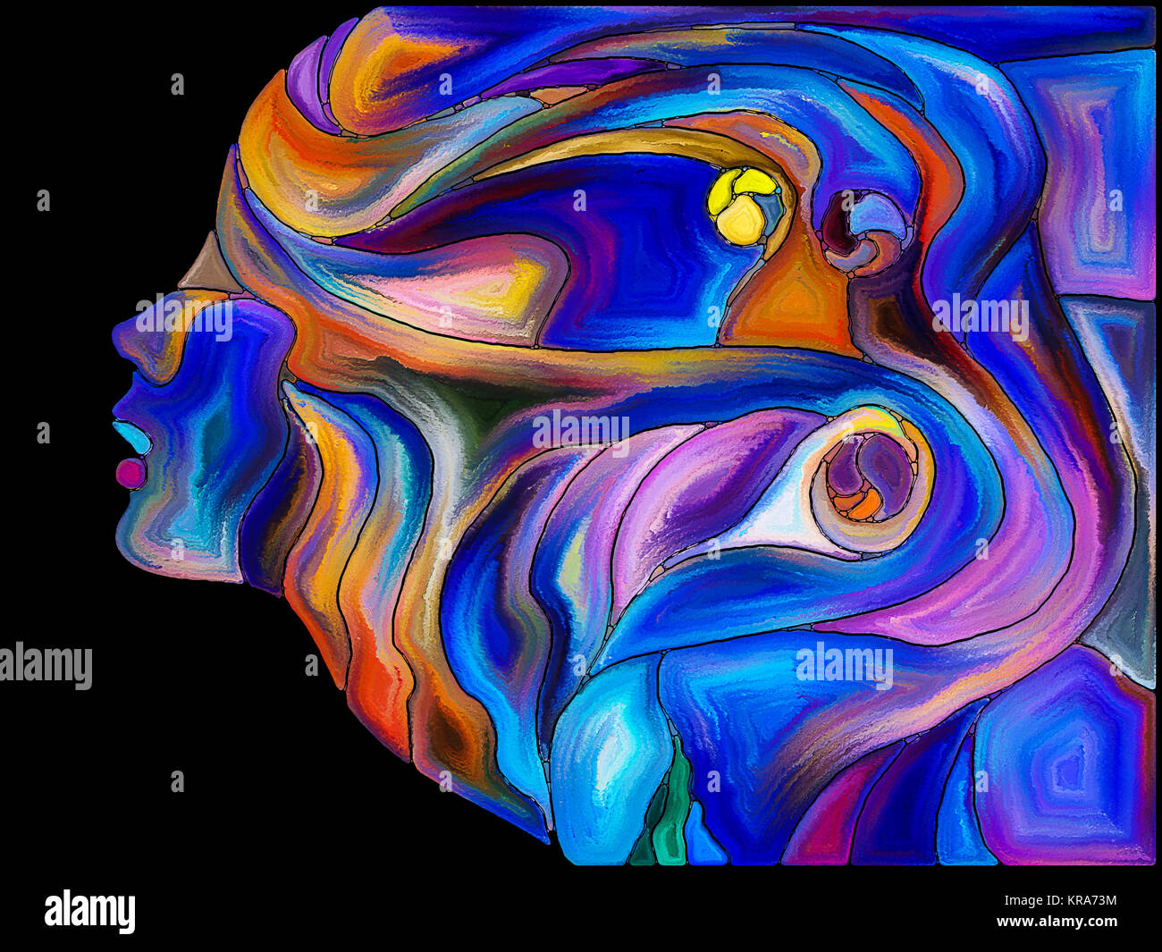 Elegance of Self Fragmentation Stock Photo - Alamy