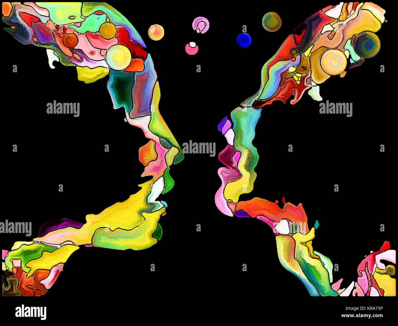 Elegance of Self Fragmentation Stock Photo - Alamy