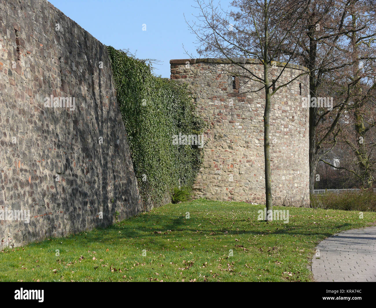 stadtmauer in trier Stock Photo - Alamy