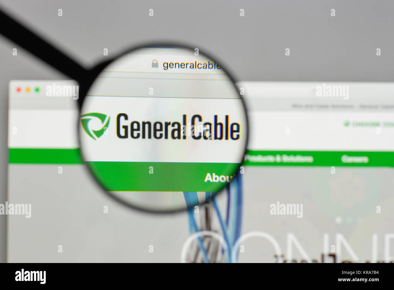 General cable logo hi-res stock photography and images - Alamy