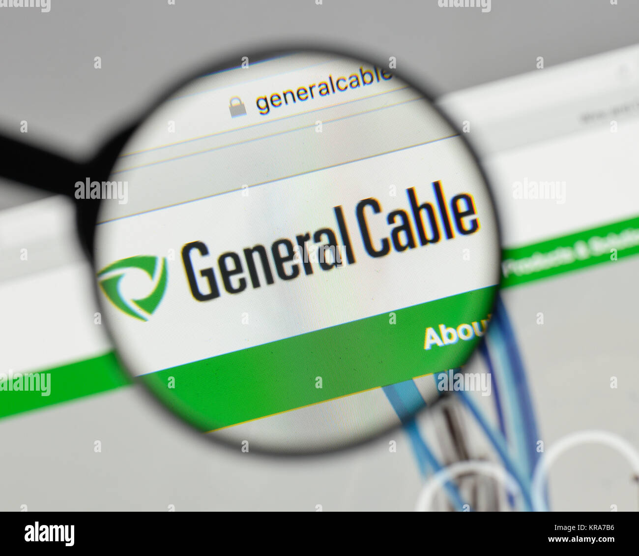 General cable logo hi-res stock photography and images - Alamy