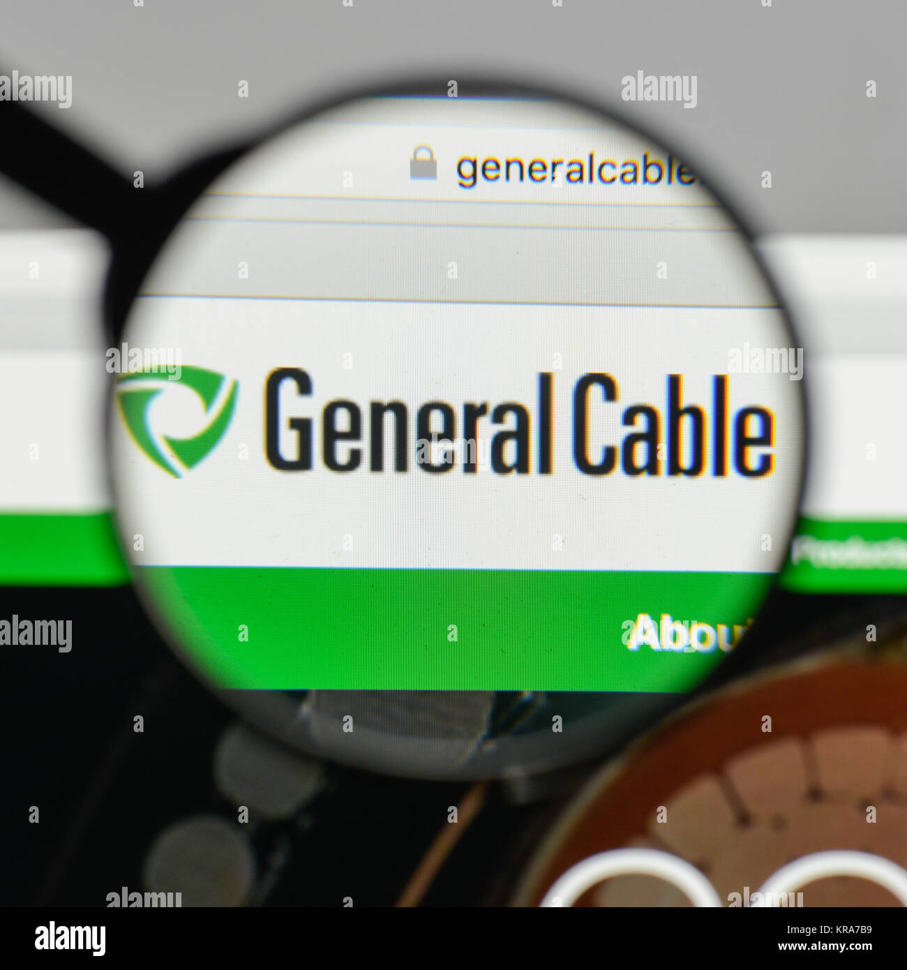 General cable logo hi-res stock photography and images - Alamy