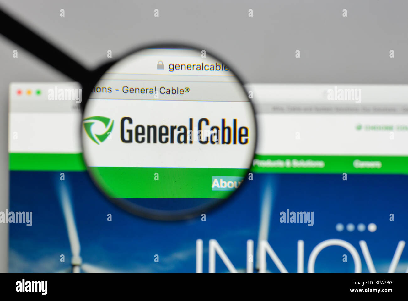 General cable logo hi-res stock photography and images - Alamy