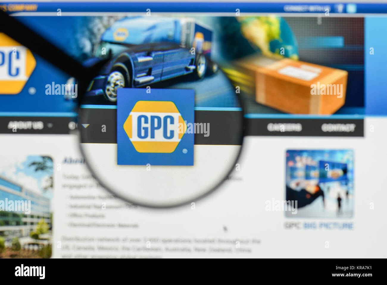 Genuine parts logo hi-res stock photography and images - Alamy