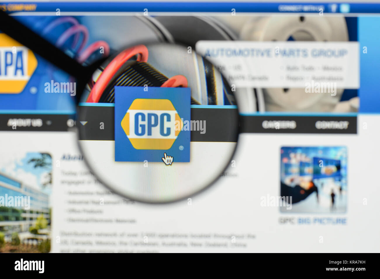 Genuine parts logo hi-res stock photography and images - Alamy